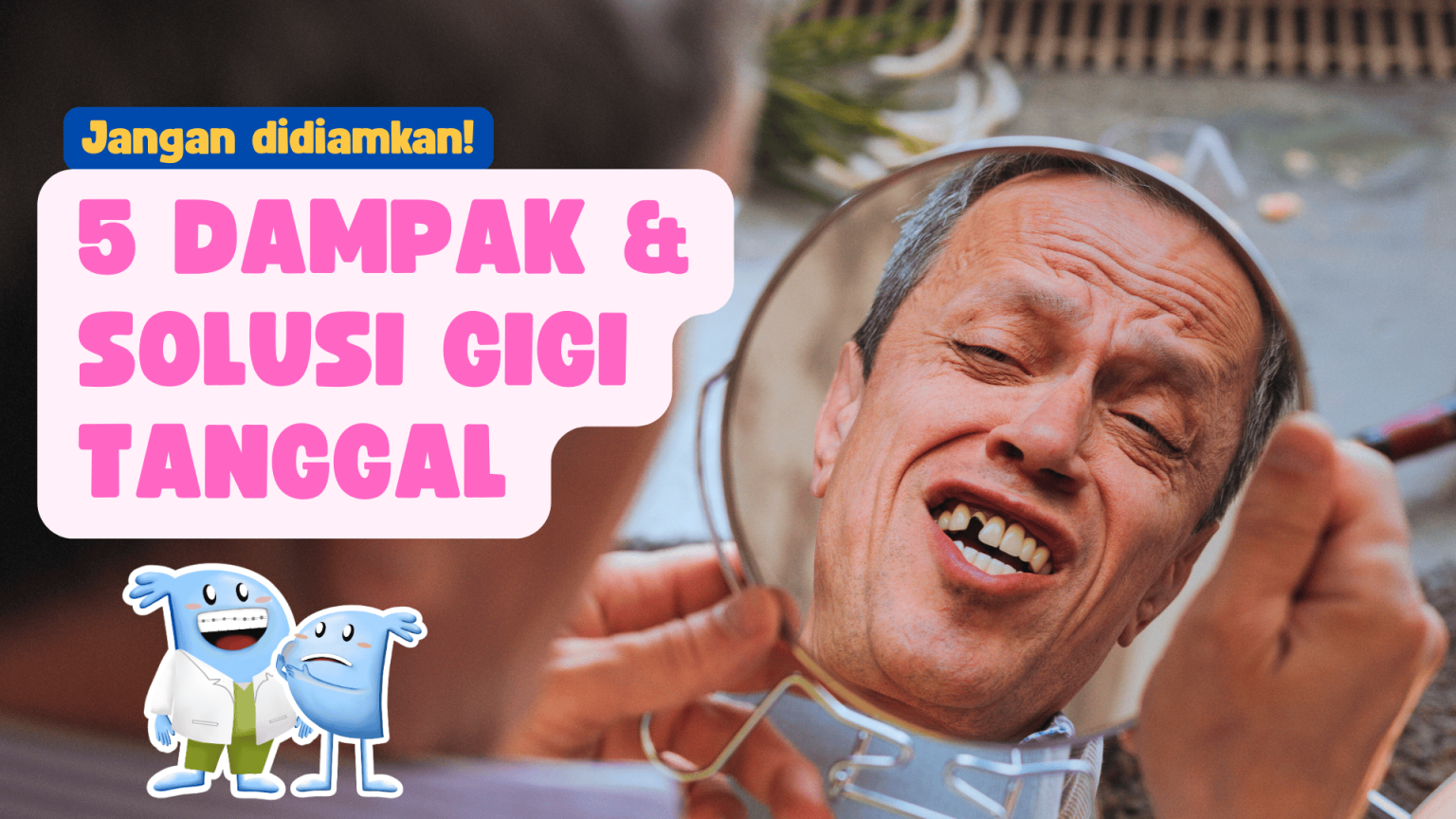 Gigi Tanggal Nggak Boleh Didiemin, Ini 5 Dampaknya dan Solusinya ...